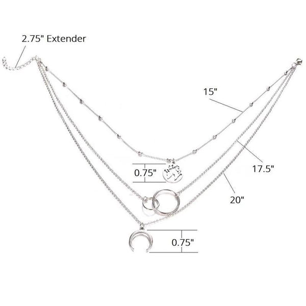 Collier Multicouche - lunesouri